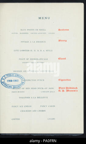 The Fifth Annual Banquet of the Connecticut Hotel Association, held at ...