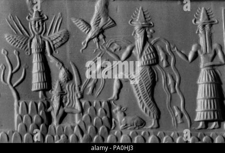 Ea (Babylonian) and Enki (Sumerian) are deities from ancient ...