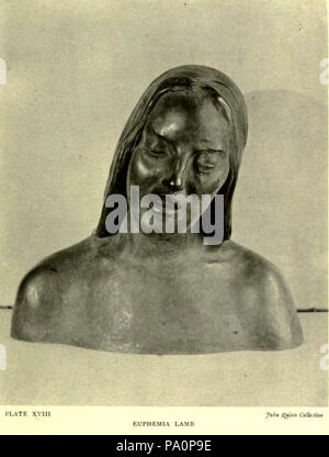 Art & Artists - Sculpture - Jacob Epstein - London - 1923 Stock Photo ...