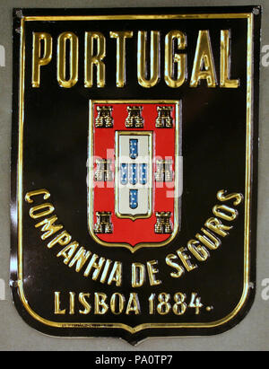 648 Fire mark for Companhia de Seguros Fidelidade in Lisbon, Portugal ...