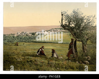 General view of Cana, Galilee, Northern Israel Stock Photo - Alamy