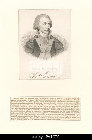 Thomas Sumter was an American military officer and statesman, known for ...
