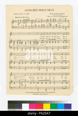'Goodbye Dolly Gray' is a historical song that gained popularity during ...