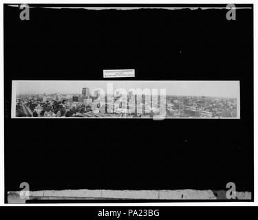 Dallas, Texas skyline, August 1912 Stock Photo - Alamy