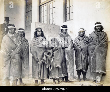 Patagonian Giants. (Tehuelche Indians of Southern Argentina from the ...