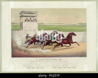A good send off,-go!: Goldsmith Maid, American Girl, Lucy an Stock ...