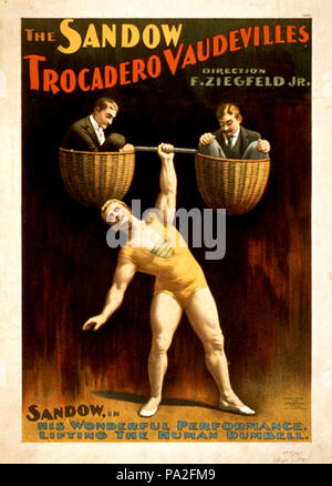 Eugen Sandow (theatrical poster Stock Photo - Alamy