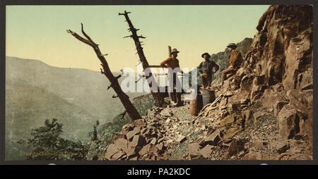 Colorado. A miner's blacksmith Stock Photo - Alamy