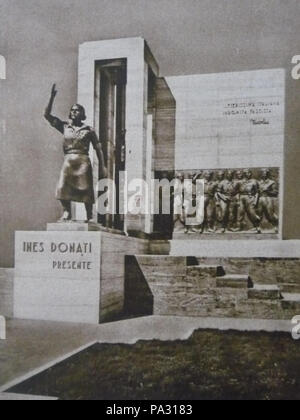 Monumento Ines Donati Stock Photo - Alamy