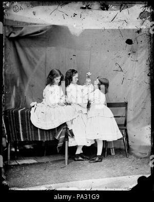 Alice Liddell 1860 by Lewis Carroll Stock Photo - Alamy