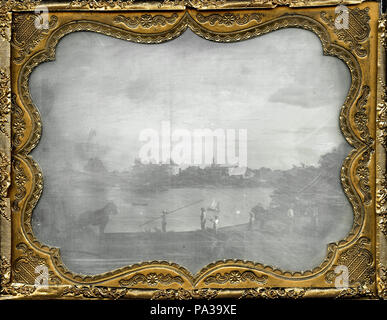 Chouteau's Pond, View Southwest from Eighth and Spruce Streets, 18 July ...