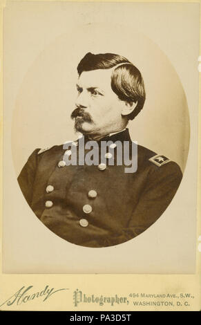 A portrait of Union Army generals George Thomas (left) and William T ...