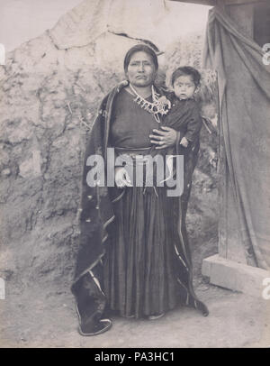 "Navaho squaw [with child]". [Department of Anthropology]. [Louisiana ...