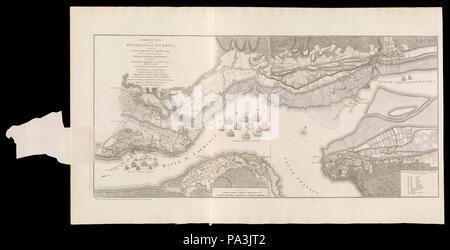 A correct plan of the environs of Quebec, and of the battle fought on ...