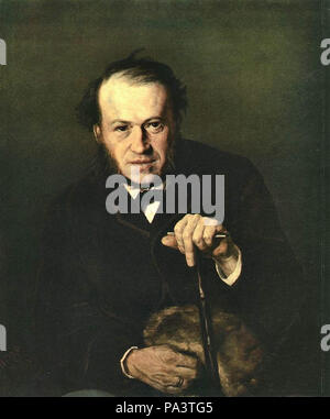 Перов Василий - Портрет Василия Бессонова - Русская школа - XIX век ...