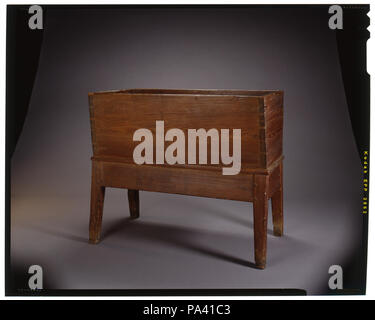 Dough Trough Owned By Jean Ribault Of Ste. Genevieve Stock Photo - Alamy