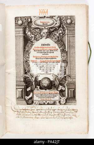 106 Graverat titelblad - Skoklosters slott - 93366 Stock Photo - Alamy