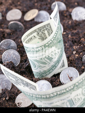 Agricultural income concept Stock Photo - Alamy