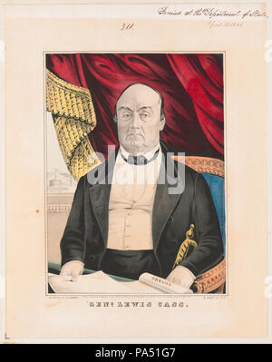 Lewis Cass was an American military officer, politician, and statesman ...