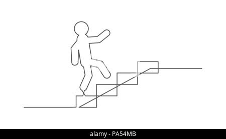 Personal development line icon concept. Personal development vector ...