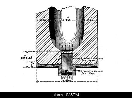 RML 9 inch Common Studded Shell with Attached Gas Check Mk II 1of2 ...