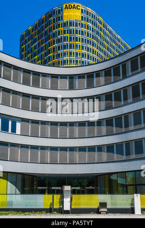 ADAC building, Munich, Upper Bavaria, Bavaria, Germany Stock Photo - Alamy