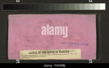 Canal in the South of Florida Connecting Indian River with Mosquito ...