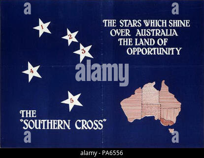 Australian Migration Poster, 1928 (crop Stock Photo - Alamy
