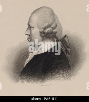 Portrait of the composer Johann Adam Hiller (1728-1804). Museum ...