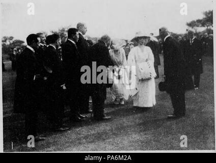 Visit of Edward Prince of Wales to Japan 1921. Prince (later Emperor ...