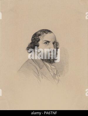 Portrait of the composer Ferdinand von Hiller (1811-1885). Museum ...