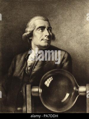 Joseph-Michel de Montgolfier (1740-1810), French, inventor in 1782 with ...