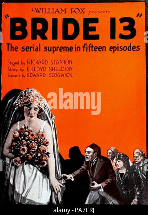 'Bride 13' (1920) is a silent film representing early American cinema ...