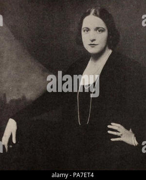 Catherine Calvert Sep 1920 EH Stock Photo - Alamy
