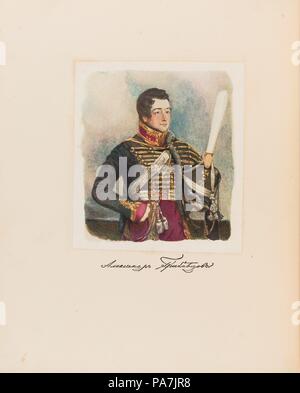 Alexander Griboyedov. Frontispiece to the comedy Woe from Wit by ...