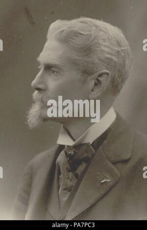 Portrait of the composer Charles-Wilfrid de Bériot (1833-1914). Museum ...