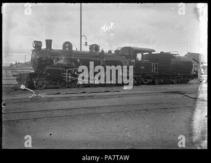 11 Ab class locomotive (New Zealand Railways, number 658, 4-6-2), 1917 ...