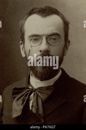 Portrait of the composer Alfred Bruneau (1857-1934). Museum: PRIVATE ...
