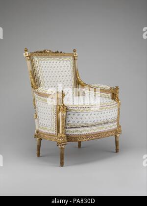 Jean-Baptiste-Claude Sené (1748-1803). Queen's chair. Sculpted and ...