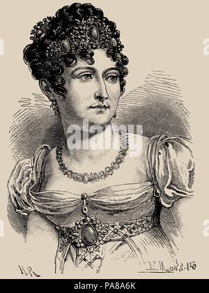 Princesse Caroline Murat Stock Photo - Alamy
