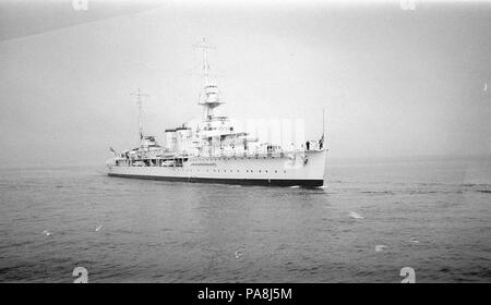 114 HMS Danae at Vancouver 1934 Stock Photo - Alamy
