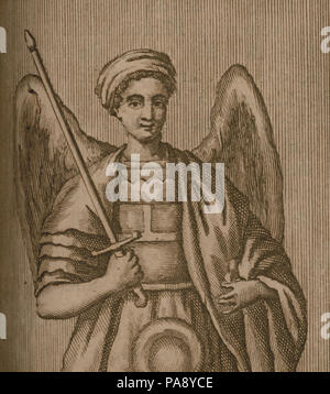 Coptic Icon of the Archangel Michael Stock Photo - Alamy