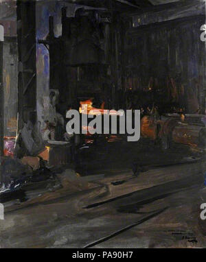 Newcastle-Upon-Tyne Elswick Works early 1900s Stock Photo - Alamy