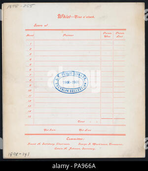 FIFTY THIRD ANNIVRSARY (held by) CANONICUS LODGE NUMBER NINE (at) ODD ...