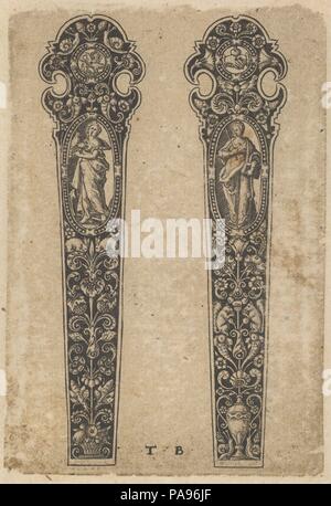 The Faith personified; a female figure with a crucifix and a bible ...