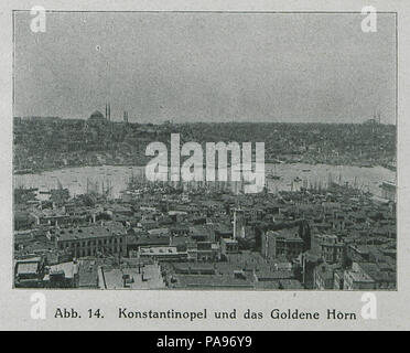 Konstantinopel und das Goldene Horn Banse Ewald 1919 Stock Photo - Alamy