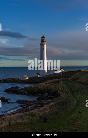 Ferryden Lighthouse , Montrose, Angus, Scotland, UK Stock Photo - Alamy