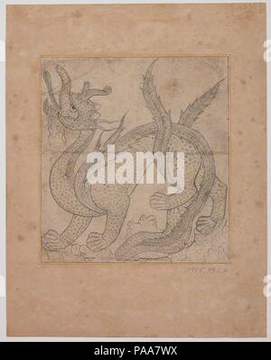 Islamic Dragon, 17th century Stock Photo - Alamy