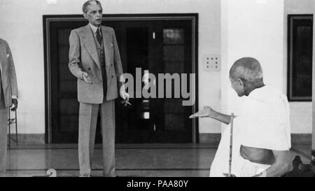 Jinnah and Gandhi Stock Photo - Alamy