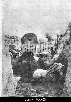 Rampurva lion excavation 1907 Stock Photo - Alamy